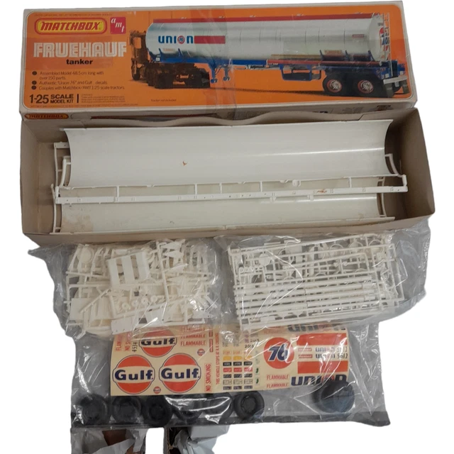 RARE MATCHBOX AMT 1/25 Fruehauf Tanker Model Kit EUR 58,44 - PicClick DE