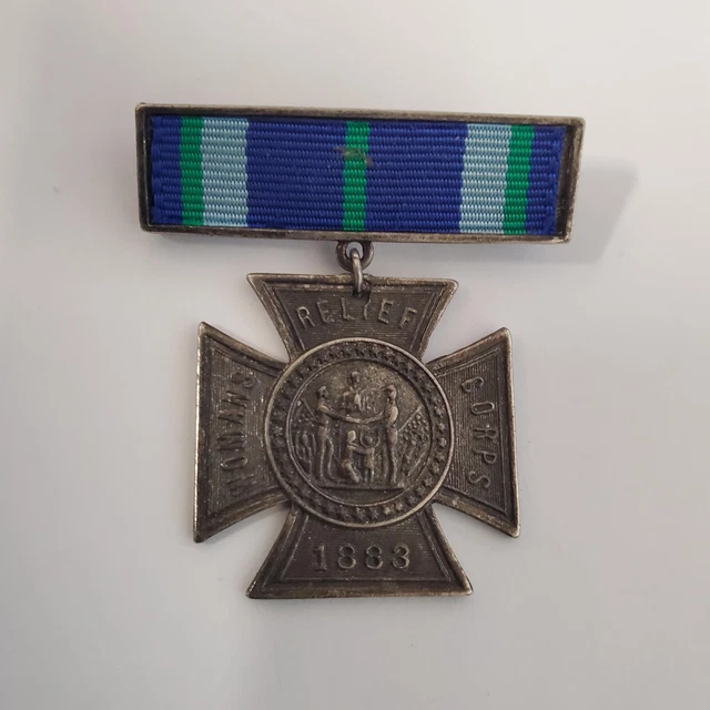 WOMEN'S RELIEF CORPS 1883 Medal Pendent Civil War Repo $19.00 - PicClick CA