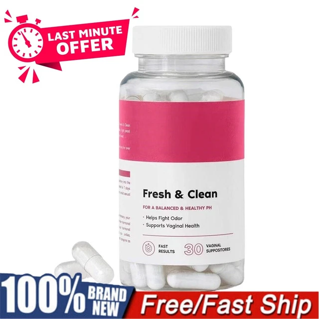 WOMEN'S VAGINAL SUPPOSITORIES - Fresh & Clean for pH Balance, Yeast🌷 £6 ...