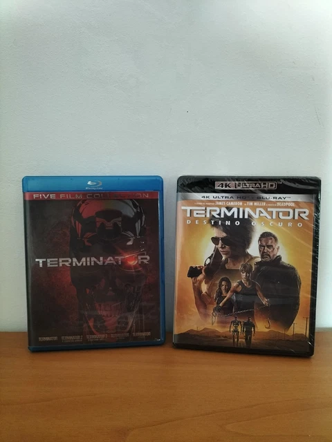 TERMINATOR 5 FILM Collection Blu-ray + Terminator Destino Oscuro 4k ...
