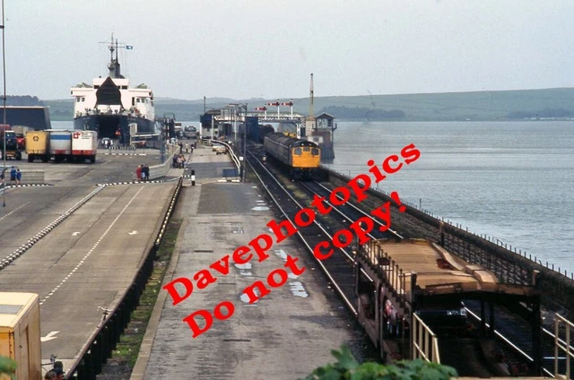 ORIGINAL 35MM Slide Diesel /Steam Train / Engine Railway Stranraer ...