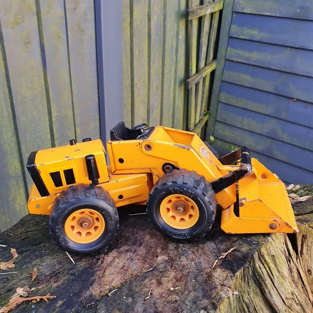 VINTAGE TONKA TRUCK Trencher Digger Excavator Tractor Front Loader £21. ...