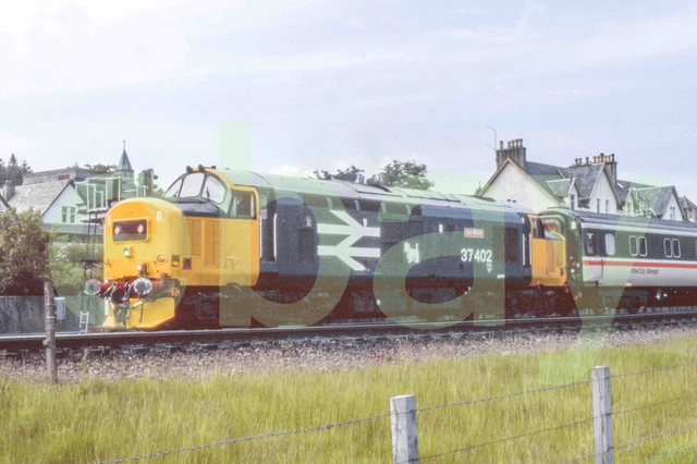 UK DIESEL TRAIN Railway Photograph Of Class 37 37402. Rm37-1139 £1.70 ...