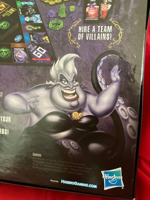 DISNEY VILLAINS MONOPOLY Game (Evil Queen, Jafar, Ursula, Cruelal ...