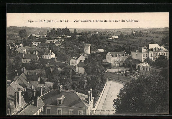 CPA ST-AIGNAN, VUE générale prise de la Tour du Chateau EUR 5,00 - PicClick FR