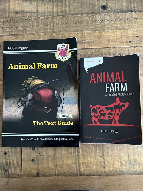 GCSE ENGLISH ANIMAL Farm Text Guide & Annotation-friendly Text Bundle ...