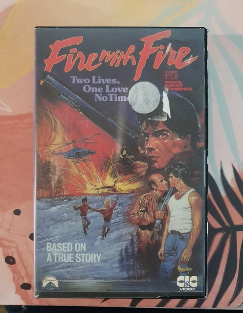 VINTAGE VHS TAPE Movie Fire With Fire 1986 EUR 18,41 - PicClick FR