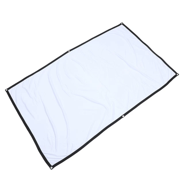 PROJECTOR SCREEN CLOTH Polyester Office Outdoor Movie Projection ...