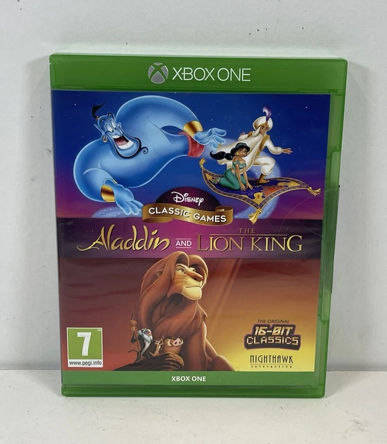 DISNEY CLASSIC GAMES Aladdin and The Lion King Xbox One New Sealed Free ...