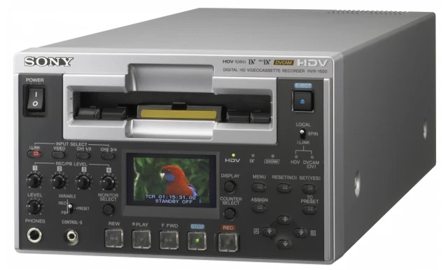 SONY HVR-1500 DECK MiniDV DV DvCAM HDV SDI PLAYER RECORDER £4,999.95 ...