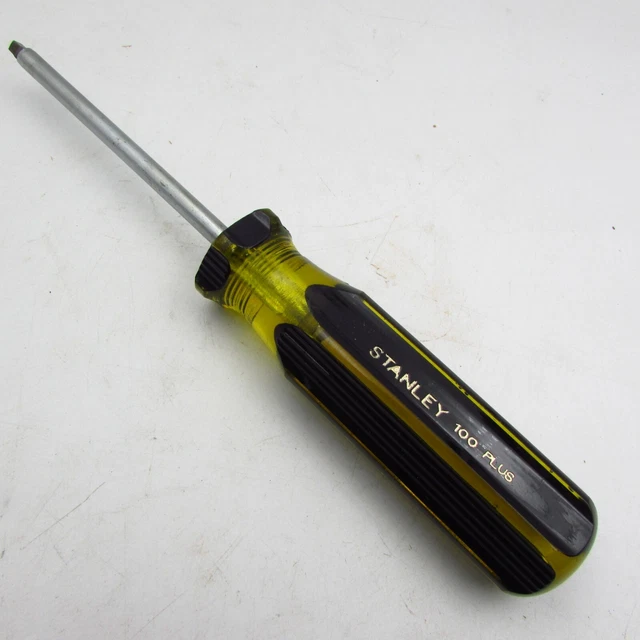 VINTAGE STANLEY 64-423 Robertson Style Head Screwdriver 3 Pt 100 Plus ...
