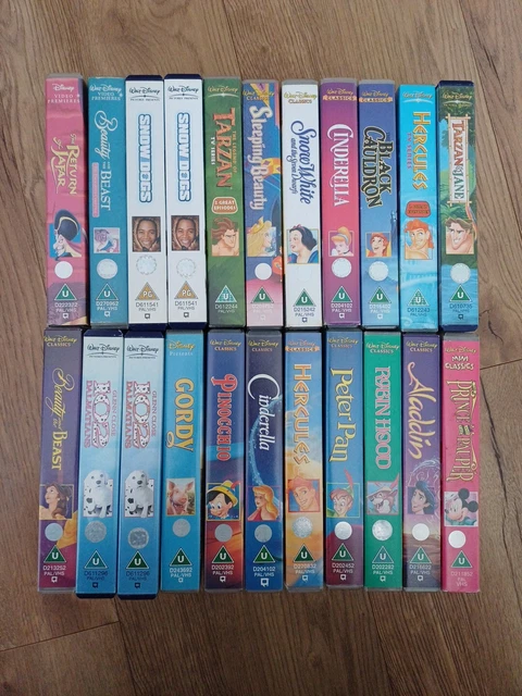 DISNEY VHS BUNDLE £2.00 - PicClick UK