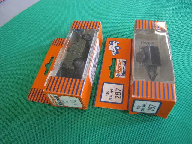 1:87 HO ROCO Military Minitanks Maquette Plastic Kit 478 287 M1036 Tow ...
