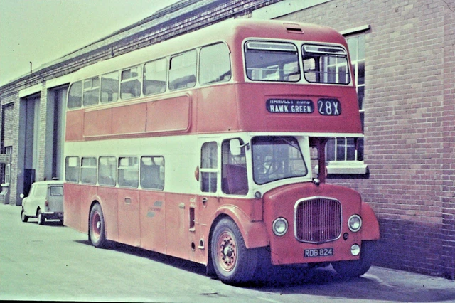 35MM BUS SLIDE SELNEC RDB 824 DENNIS L0LINE II / EAST LANCS (ex N ...
