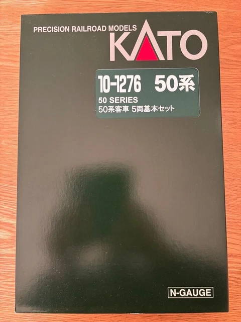 KATO N GAUGE 50 Series Passenger Car 5-Car Basic Set Model 10-1276 Used ...