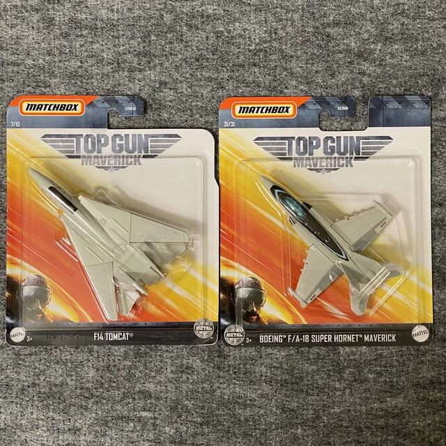 MATCHBOX SKYBUSTERS TOP Gun Maverick Lockheed Martin F-35 B + F-14 ...