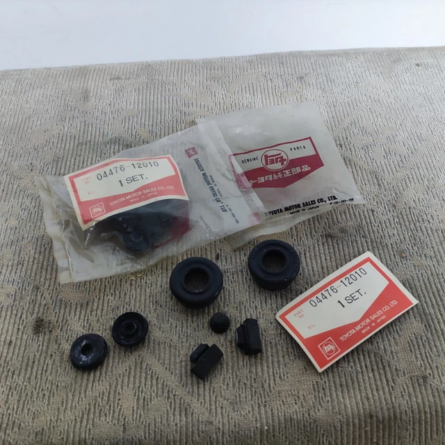 2 NOS TOYOTA トヨタ Rear Brake Wheel Cylinder Repair Kit 1000 Publica ...