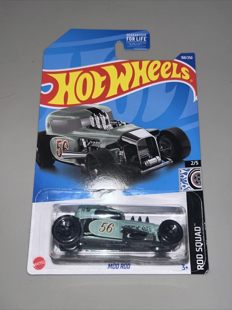 2022 HOT WHEELS MOD ROD 168/250 Rod Squad 2/5 noir et olive EUR 2,75 ...