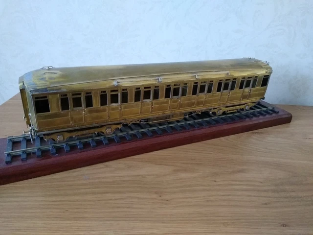 KEMILWAY 0 GAUGE Brass Gresley Gnr/Lner/Br Carriage Dia 248D 52.5’ Full ...