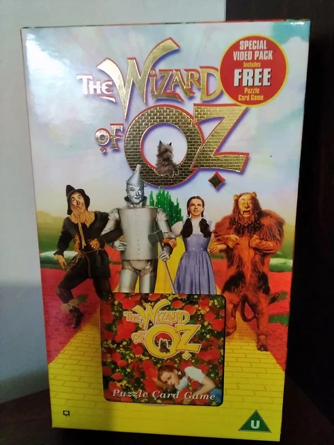 THE WIZARD OF Oz VHS Special Video Pack with Puzzle Card Game £4.00 ...