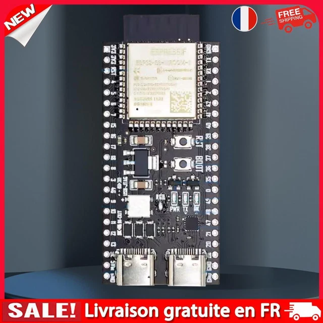 FR CARTE DE développement ESP32/ ESP32-S3/ESP32-C3 double type-c (N16R8 ...