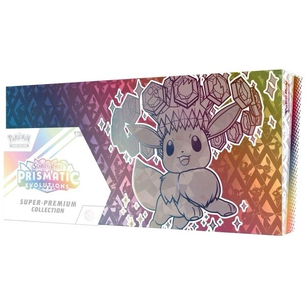 POKÉMON SCARLET VIOLET Prismatic Evolutions Super Premium Collection ...