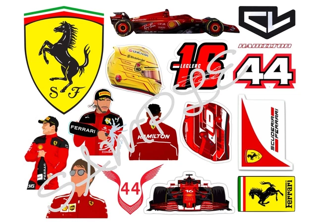 FERRARI F1 (UPDATED 2025) Edible Icing Sheet A4 Cake Toppers £5.50 ...
