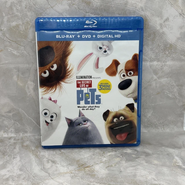 THE SECRET LIFE of Pets (Blu-ray + DVD)(NR03-12)T £5.15 - PicClick UK