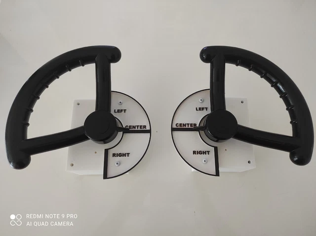 BOEING 737 STYLE Tiller Capitan and FO Plug&Play £399.99 - PicClick UK