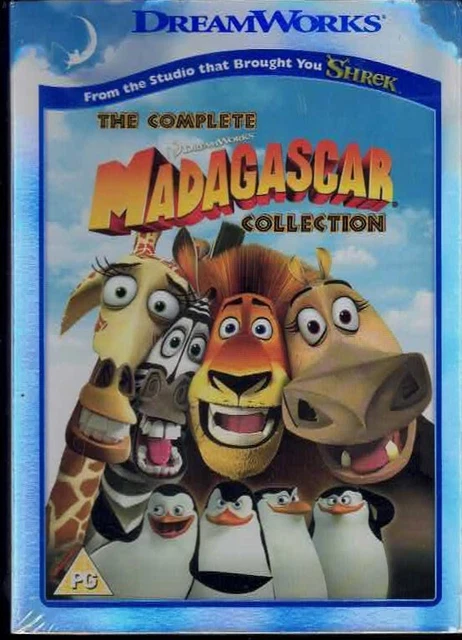 MADAGASCAR - THE Complete Collection (Box Set) (DVD, 2009) Region 2 $19 ...