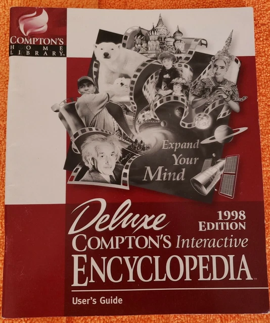 COMPTON'S HOME LIBRARY Interactive Encyclopedia 1998 Edition Users ...