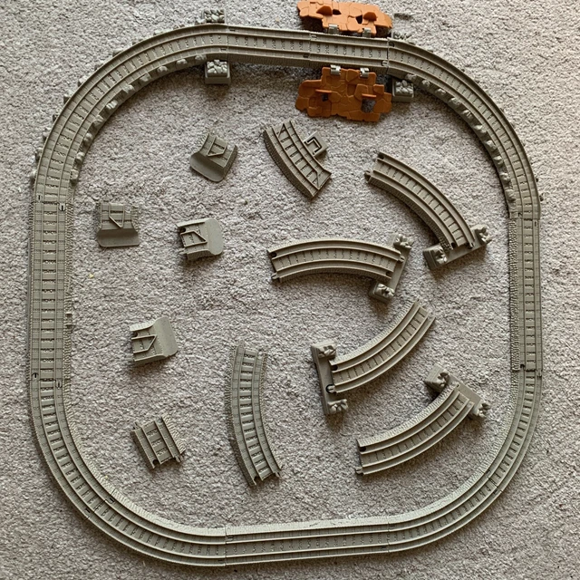 THOMAS THE TANK Engine Trackmaster Track Beige Brown Set / Spares £3.99 ...