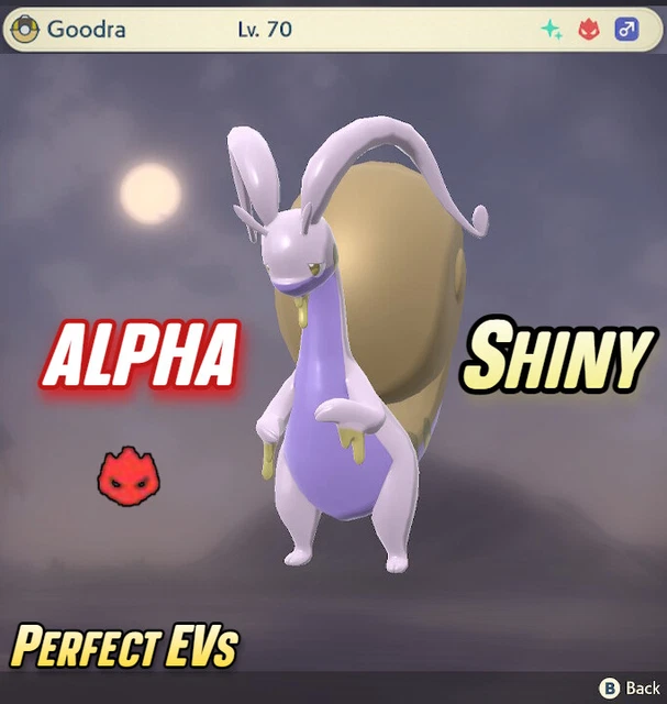 GOODRA ALPHA SHINY Pokemon Legends : Arceus | EV Trained EUR 4,38 ...