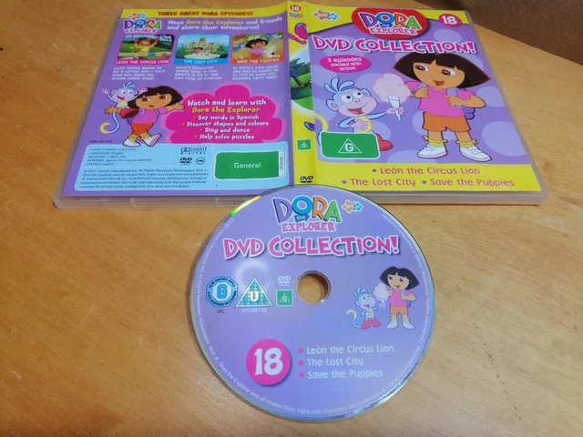 DORA THE EXPLORER: DVD Collection No.18 - 3 Episodes - Nick/Jr Issue ...