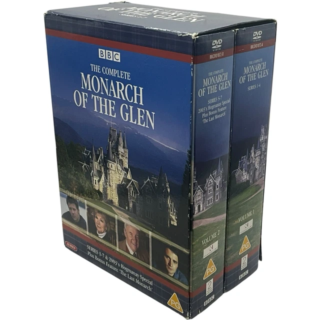 COMPLETE MONARCH OF the Glen DVD Box Set BBC Series 1-7 + Specials £16.99 - PicClick UK
