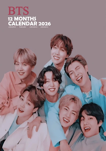 BTS 2026 CALENDAR £13.97 - PicClick UK