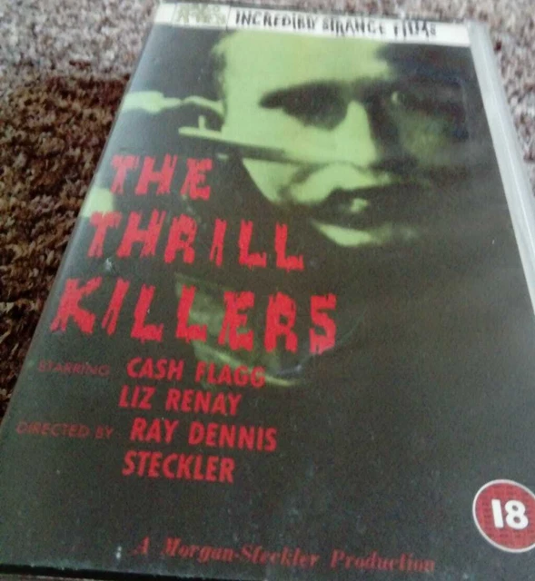 RARE VHS TAPE 'The Thrill Killers' Incredibly Strange Film £5.00 - PicClick UK