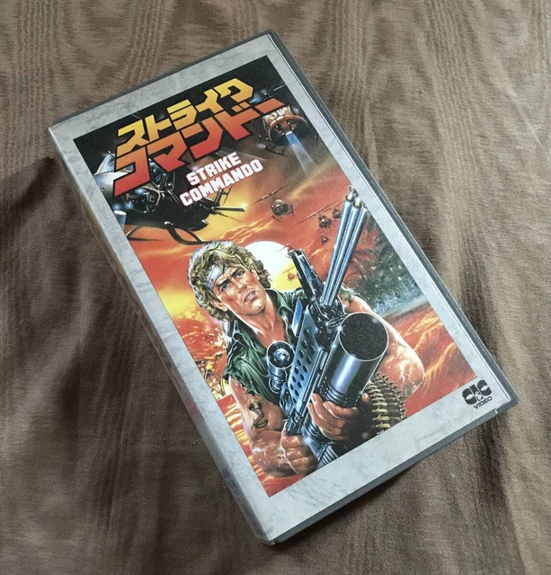 VHS VIDEO STRIKE Commando/Bruno Mattei movie japan £78.58 - PicClick UK