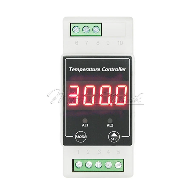 DIN RAIL INTELLIGENT Digital Temperature Controller Thermostat Control ...