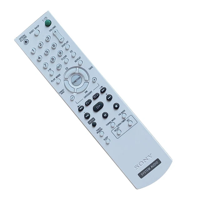 NEW FOR SONY MHC-GX555 MHC-EC50 MHC-GX255 MHC-GX470 Audio System Remote ...