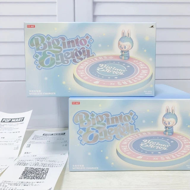 POP MART THE MONSTERS LABUBU Big into Energy Series Wireless Charger ...