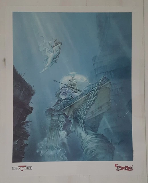 AFFICHE / POSTER BoDoi - Thierry Ségur - Le Roi des Méduses - 1997 EUR ...