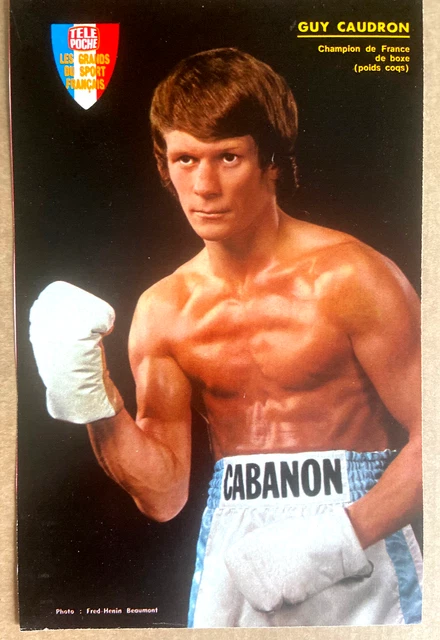 COLLECTION TELE POCHE Grand Sport Francais Guy Gaudron Boxe Boxing EUR 4,99 - PicClick FR