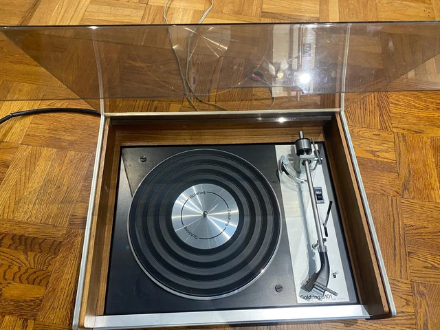 VINTAGE GOLDRING G101 Turntable Record Player HiFi Audiophile Dynatron ...