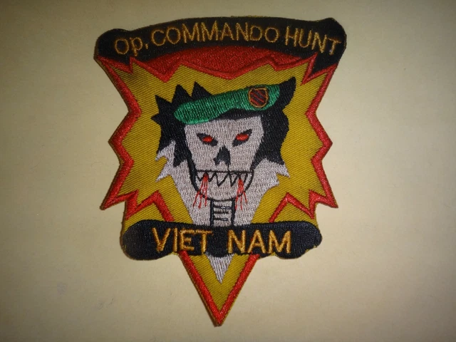 VIETNAM WAR PATCH US 5th Special Forces Group MACV-SOG Operation ...