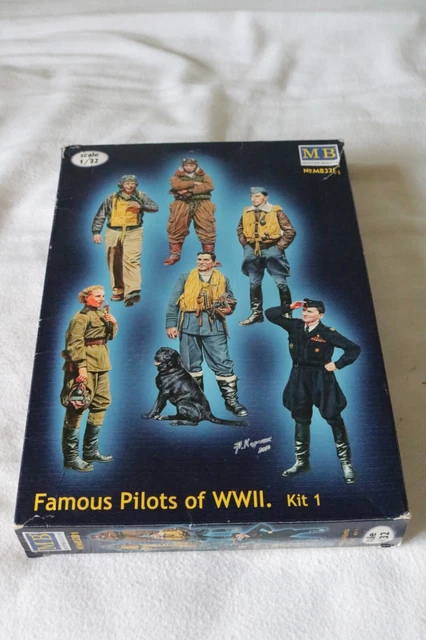 MASTER BOX LTD 1:32 scale Famous pilots of WW2 £15.28 - PicClick UK