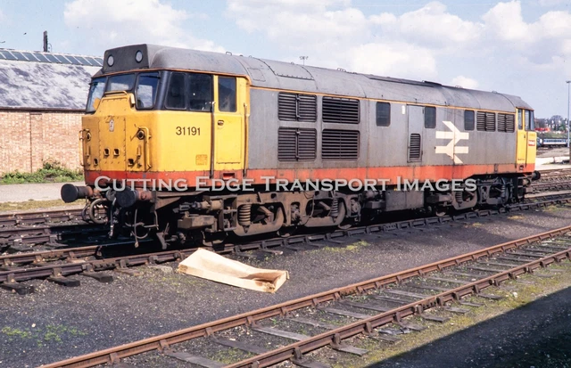 ORIGINAL RAILWAY SLIDE: Class 31 Diesel 31119 1991 D-1578 £11.55 ...