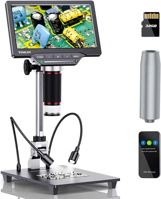7& DIGITAL MICROSCOPE high definition industrial inspection microscope ...