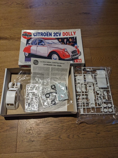 AIRFIX CITROEN 2CV Dolly Ente Modellbausatz 1:24 Humbrol Model Kit ...