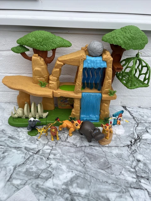 DISNEY JUNIOR LION King Lion Guard Defend the Pride Lands Playset Toy ...